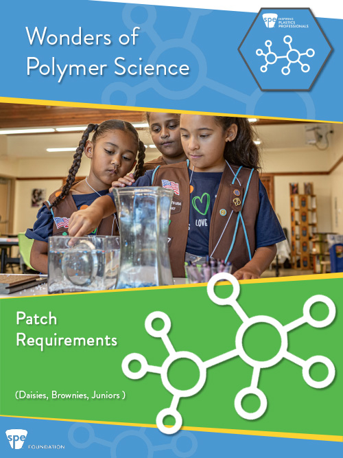SPE & Girl Scouts - Wonders of Polymer Science Patch | SPE